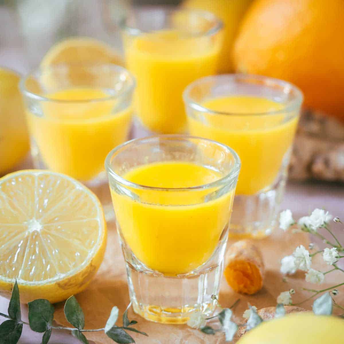 How to Make Homemade Ginger and Citrus Immunity Shots without a Juicer ...